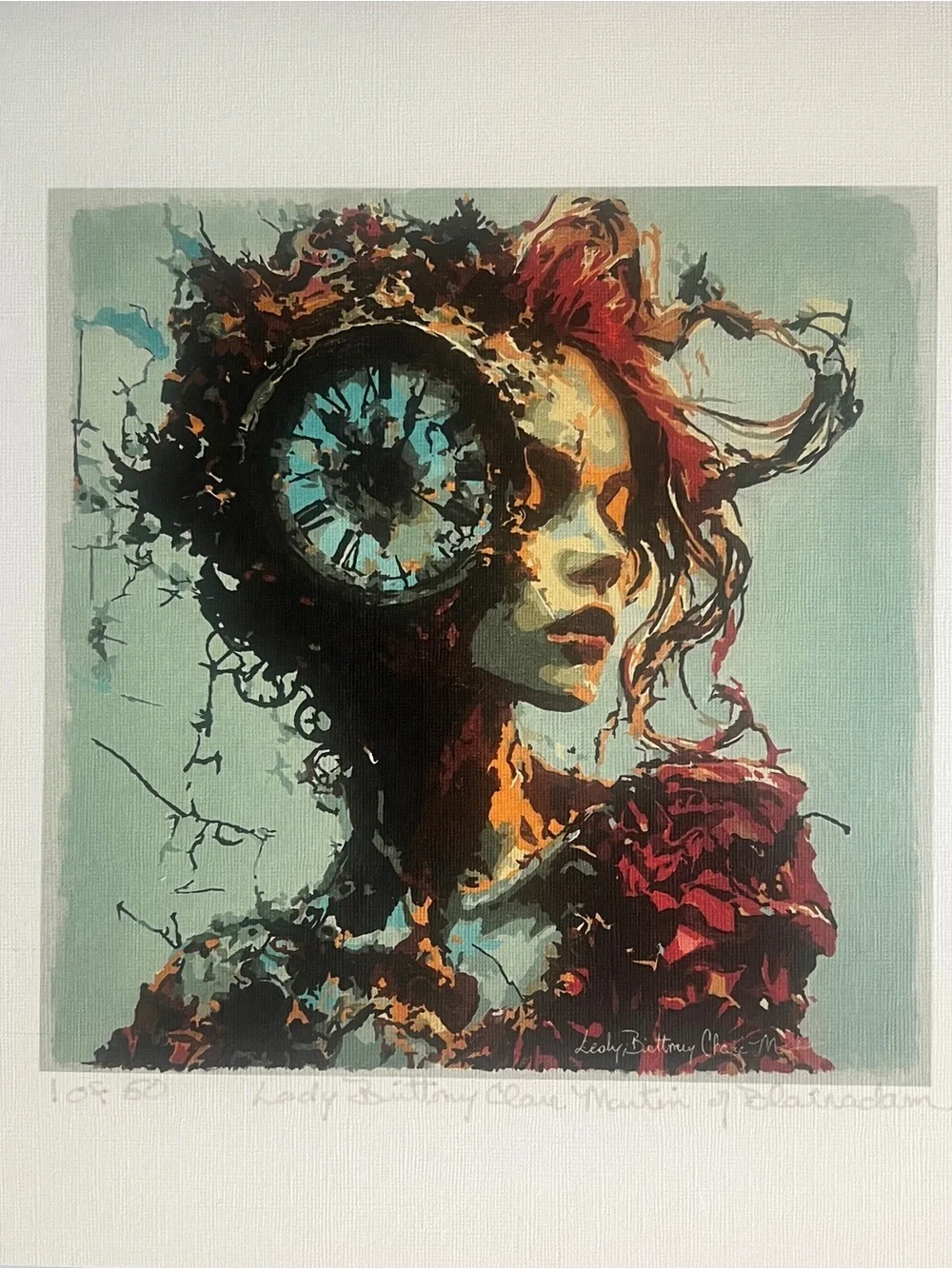 Lady Brittony Clare Martin | Art | Print Of 5 Of Original Painting By ...